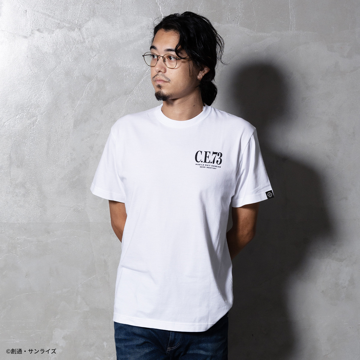 STRICT-G『機動戦士ガンダムSEED DESTINY』半袖Tシャツ ORB UNIONロゴマーク柄 ｜ STRICT-G